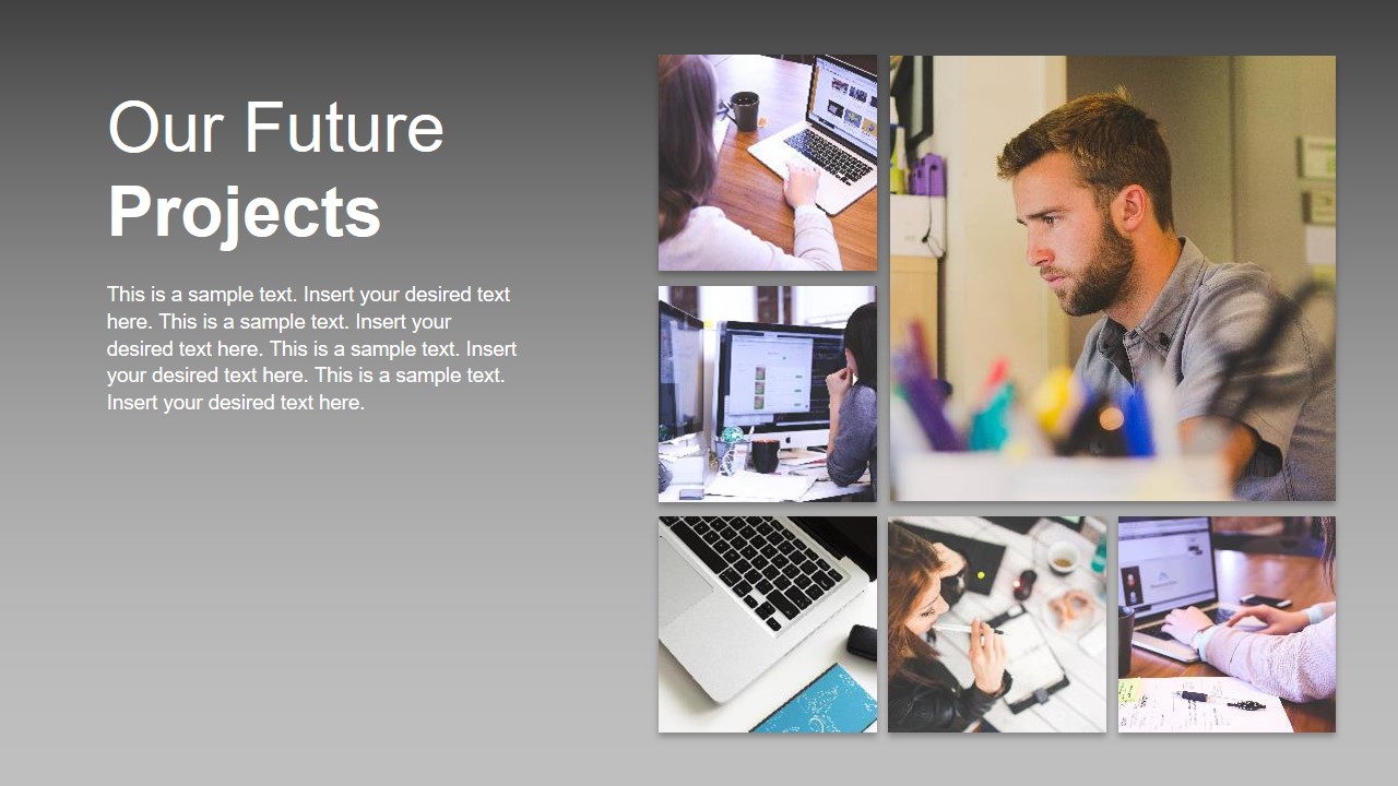 Executive Company Profile PowerPoint Template - SlideModel