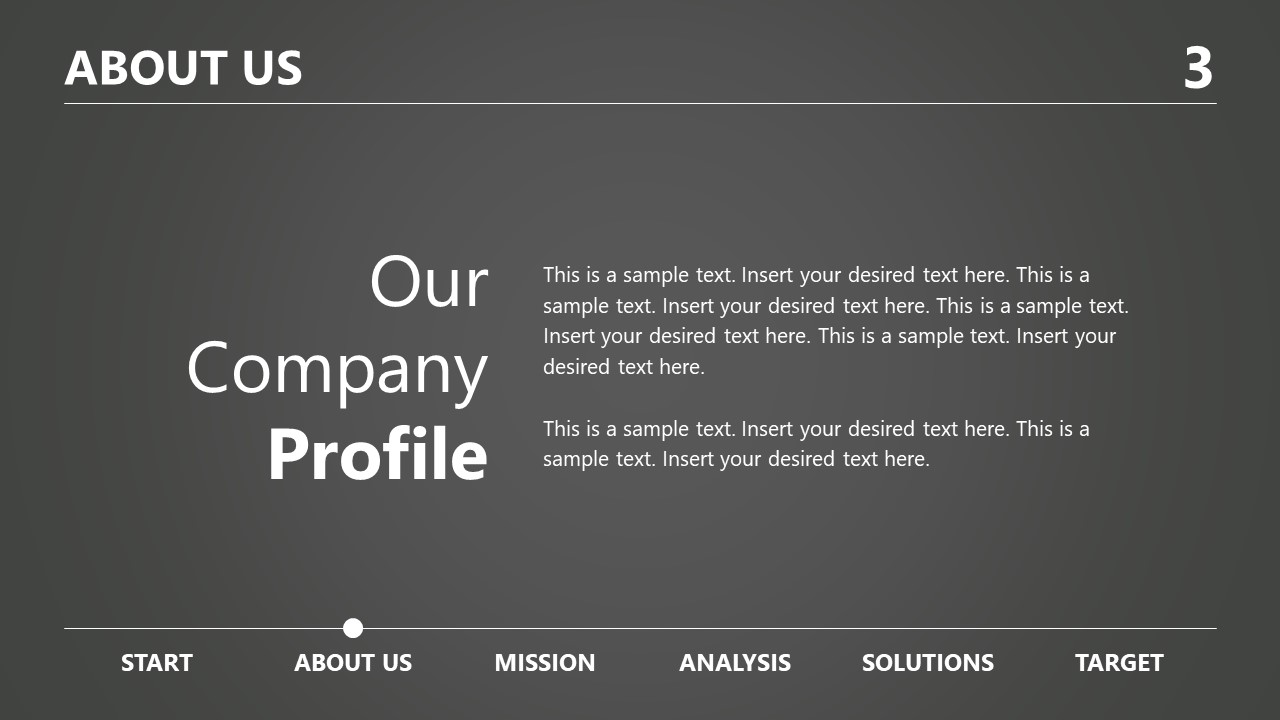 Grayscale Business PowerPoint Template - SlideModel