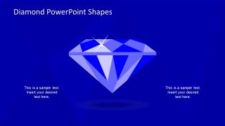 Diamond PowerPoint Shapes - SlideModel