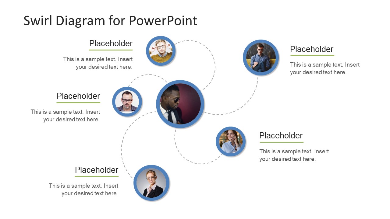 Swirl Diagram for PowerPoint - SlideModel