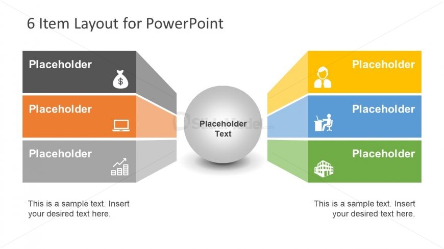 6 Items PowerPoint Diagram Layout - SlideModel