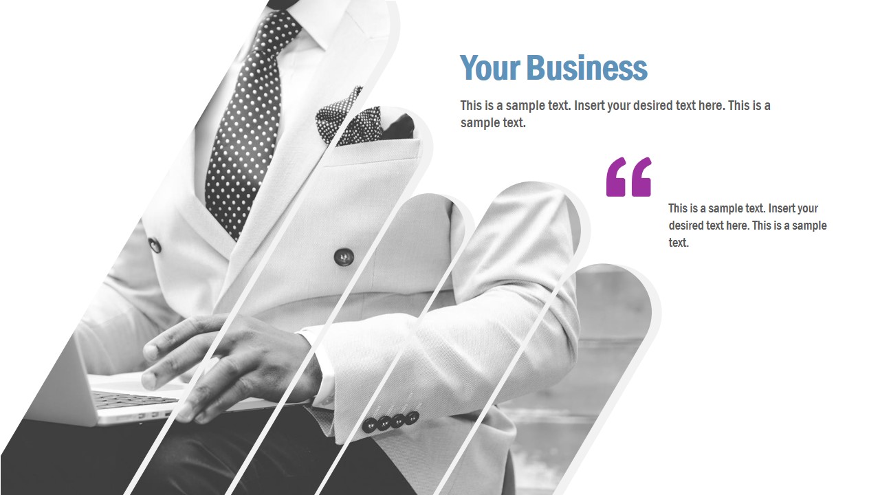 Cutout PowerPoint Template Design - SlideModel Cutout PowerPoint Template Design - SlideModel