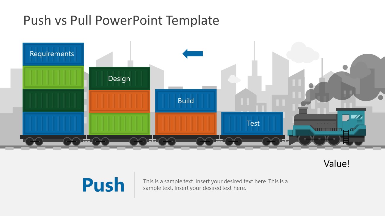 PowerPoint Push vs Pull Metaphors - SlideModel