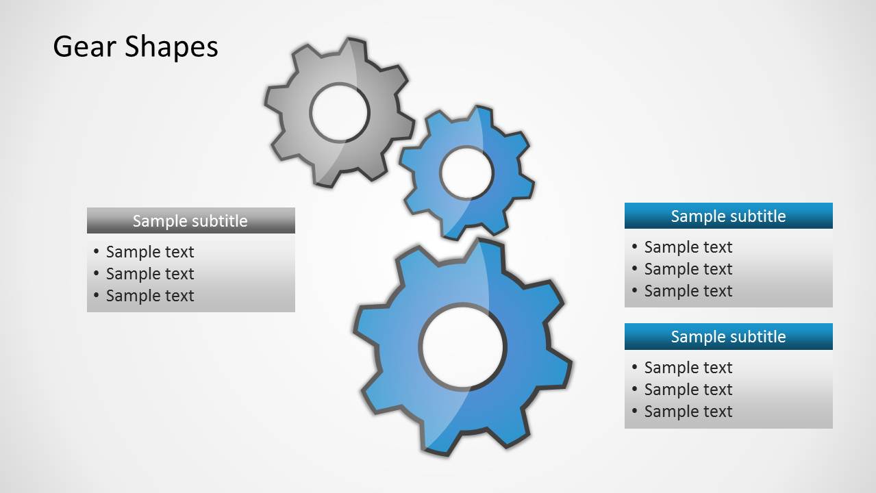 Gear Shape for PowerPoint - SlideModel Gear Shape for PowerPoint - SlideModel