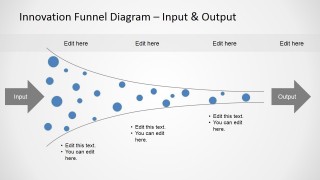 Horizontal Innovation Funnel Diagram for PowerPoint - SlideModel