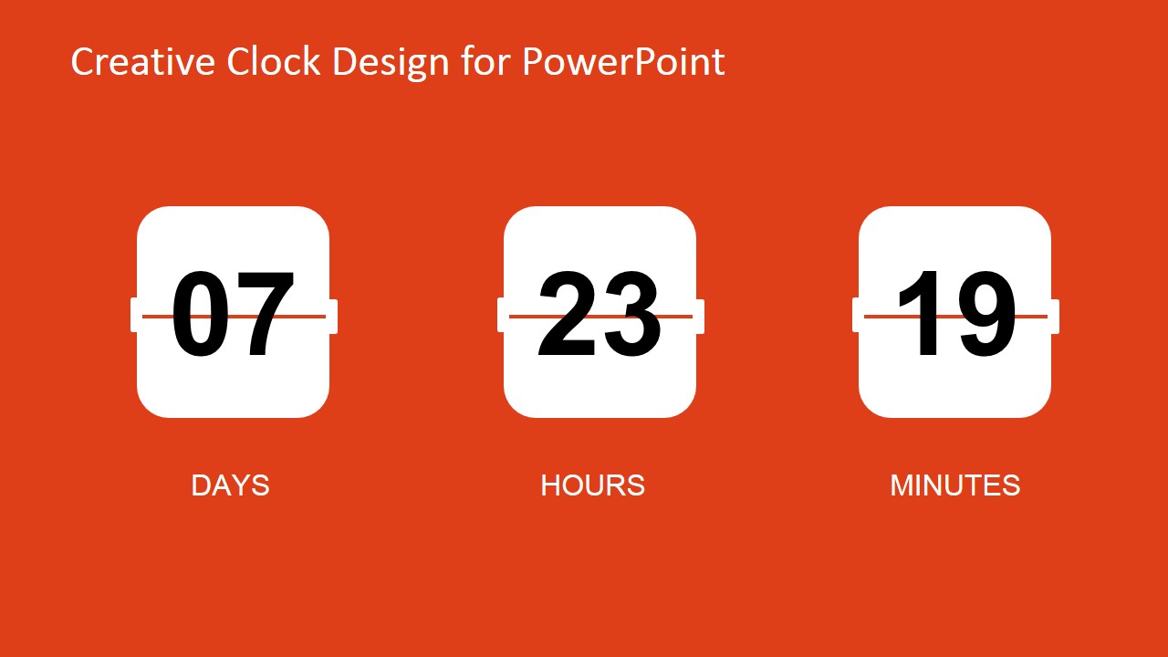 Creative Analog Clock Slides for PowerPoint - SlideModel Creative Analog Clock Slides for PowerPoint - SlideModel