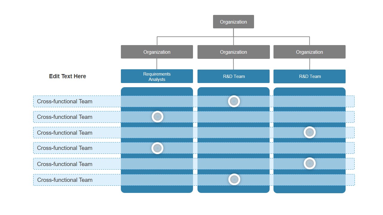 Cross-Functional Org Chart Toolkit for PowerPoint - SlideModel