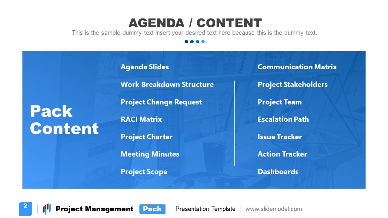 Project Management Pack PowerPoint Templates - SlideModel