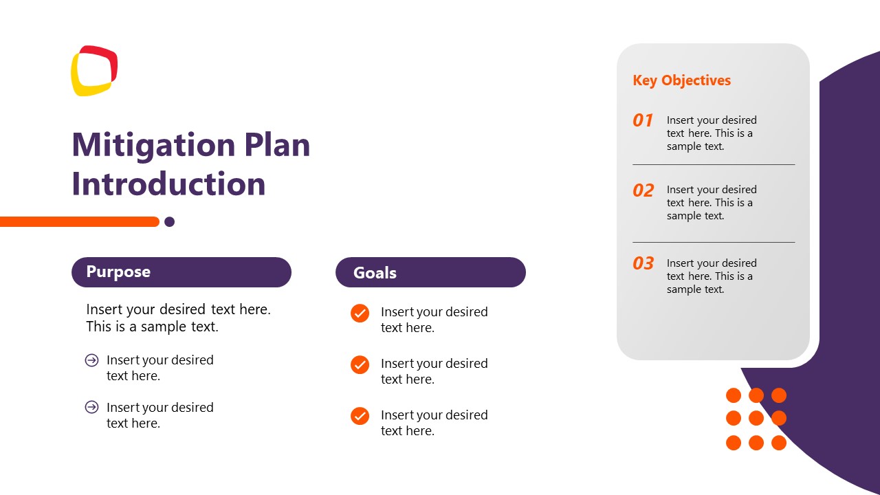 Mitigation Plan PowerPoint Template