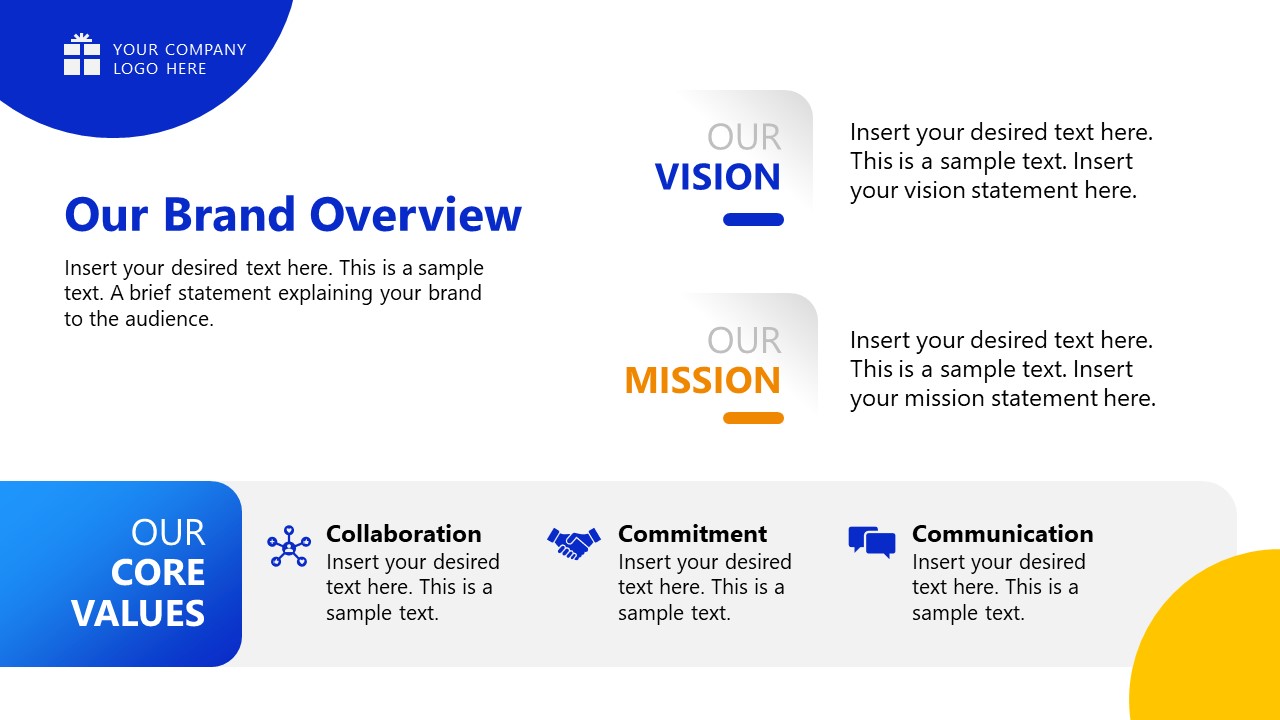 Brand Social Media Kit PowerPoint Template