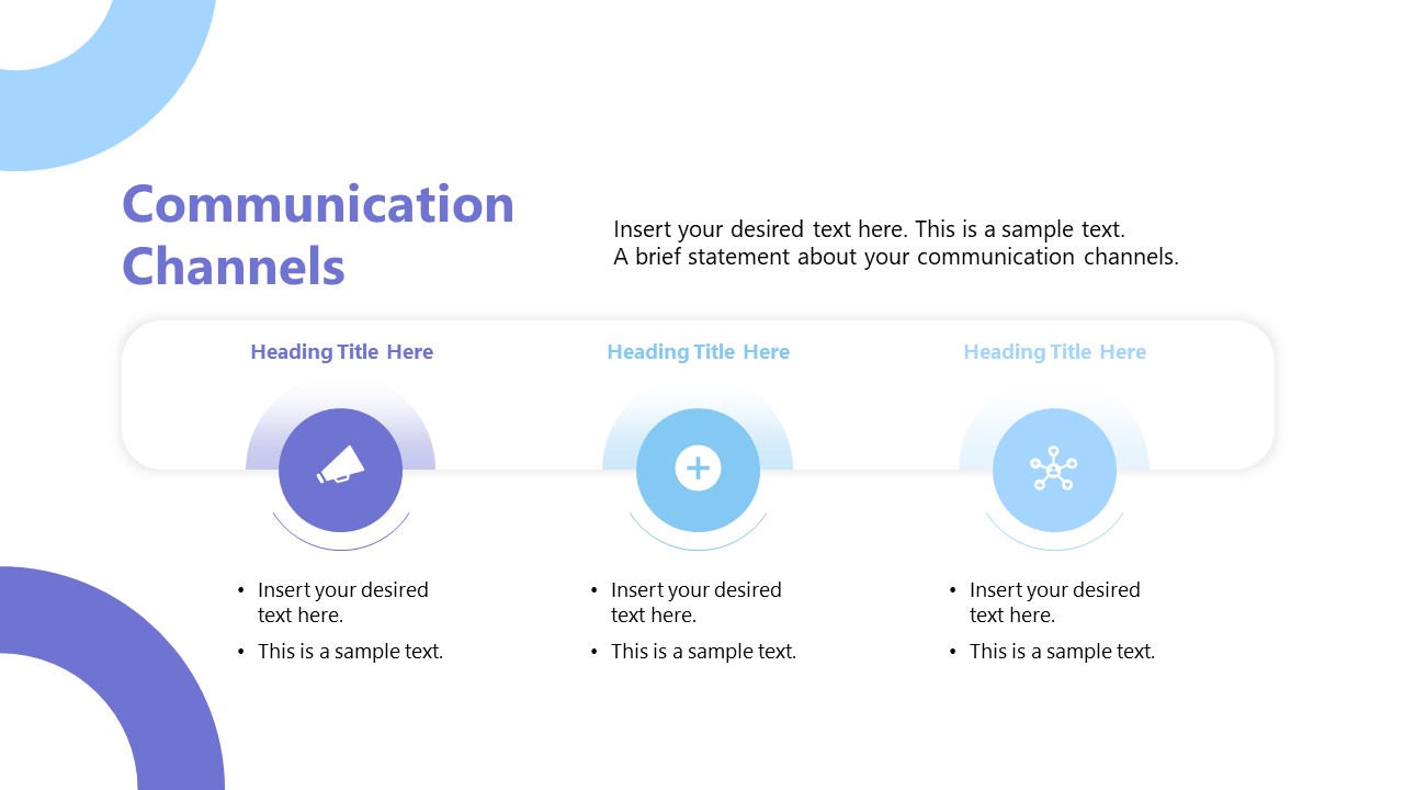 Communication Strategy Progress PowerPoint Template