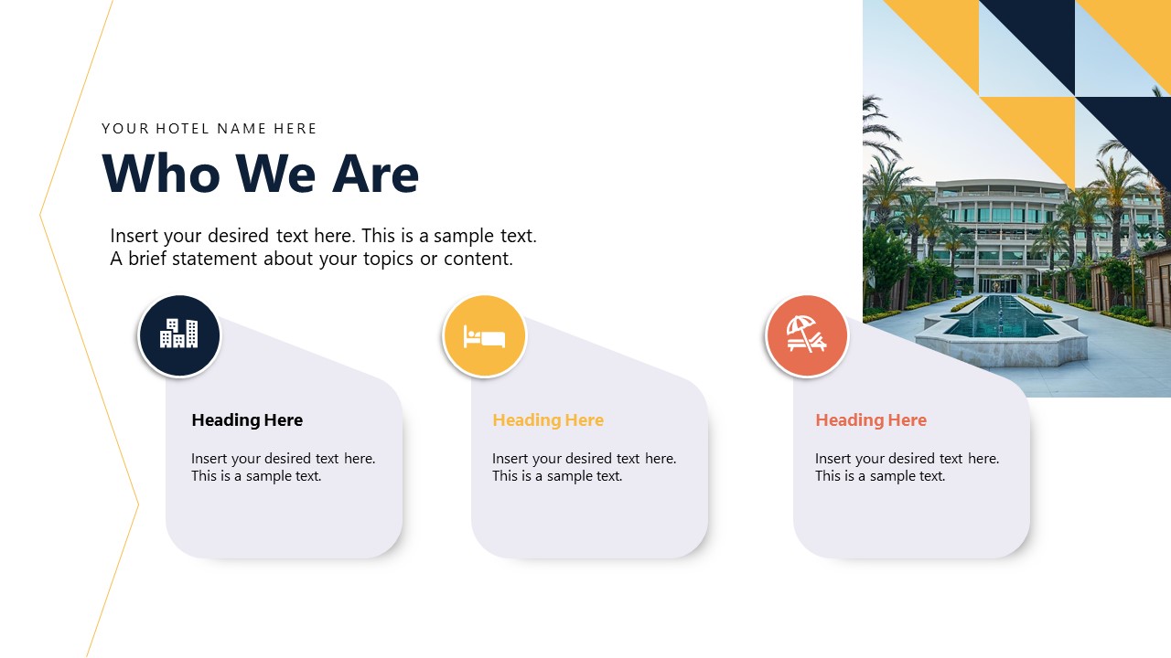 Hotel Company Overview PowerPoint Template
