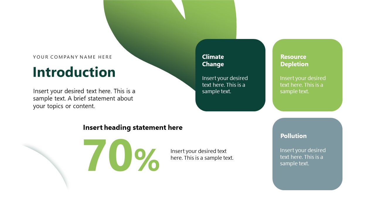 Environment Energy PowerPoint Template