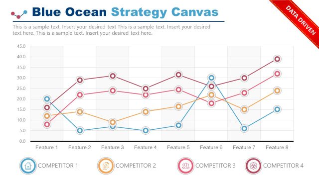 Line Chart Templates for PowerPoint