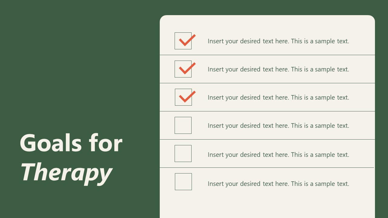 My Approach to Therapy Presentation Template