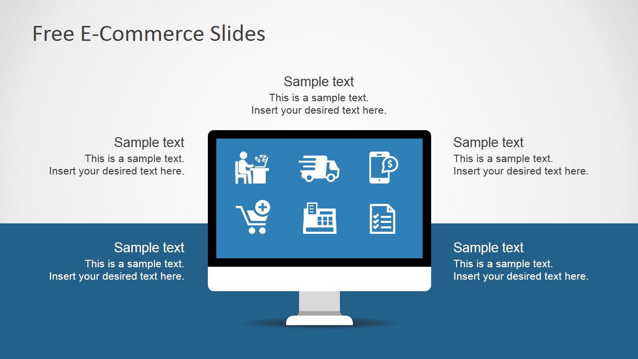 Free E Commerce Slides For PowerPoint SlideModel Free E Commerce Slides For PowerPoint SlideModel