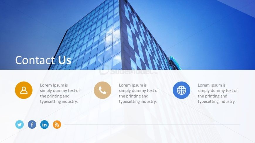 Business Contact Us PowerPoint - SlideModel Business Contact Us PowerPoint - SlideModel