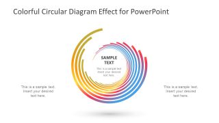 Free Colorful Circular Diagram Effect for PowerPoint - SlideModel