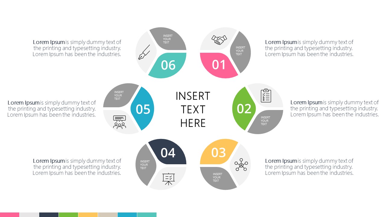 Free Six Steps Animated Infographic Diagram - SlideModel