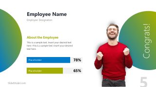 Free Employee Spotlight Presentation Template - SlideModel