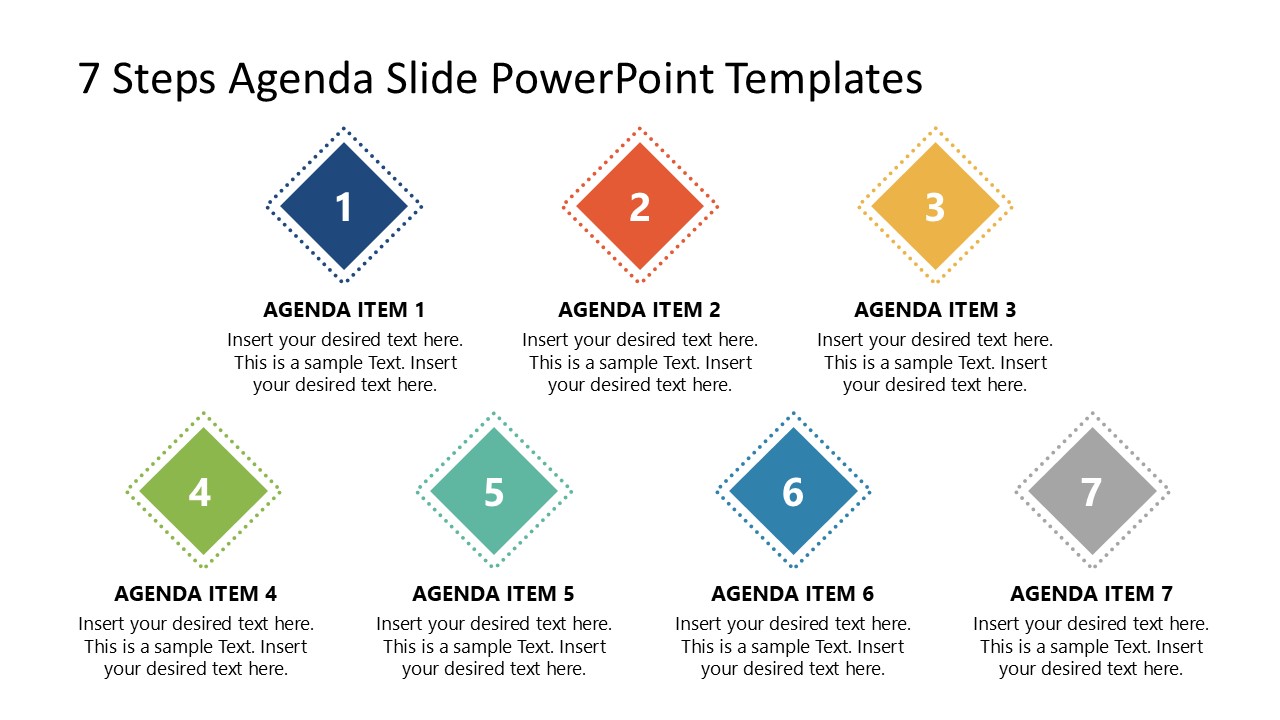 Free Agenda Slides PowerPoint Template & Google Slides