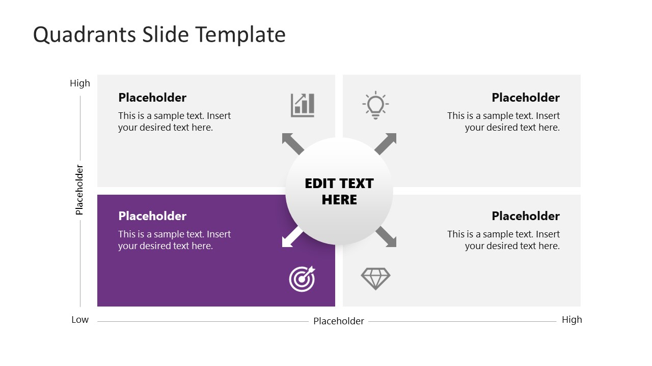 Free Quadrants PowerPoint Template & Google Slides Free Quadrants PowerPoint Template & Google Slides