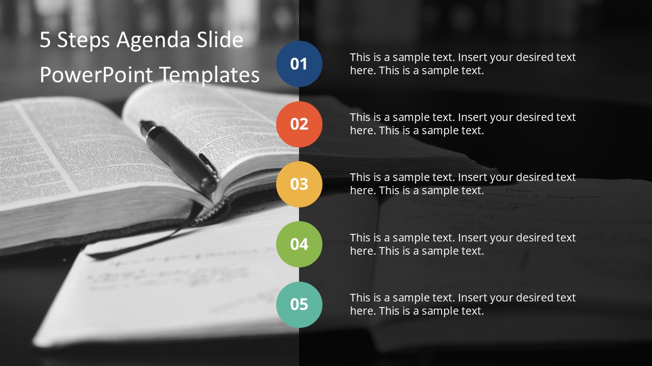 Free Agenda Slides PowerPoint Template & Google Slides