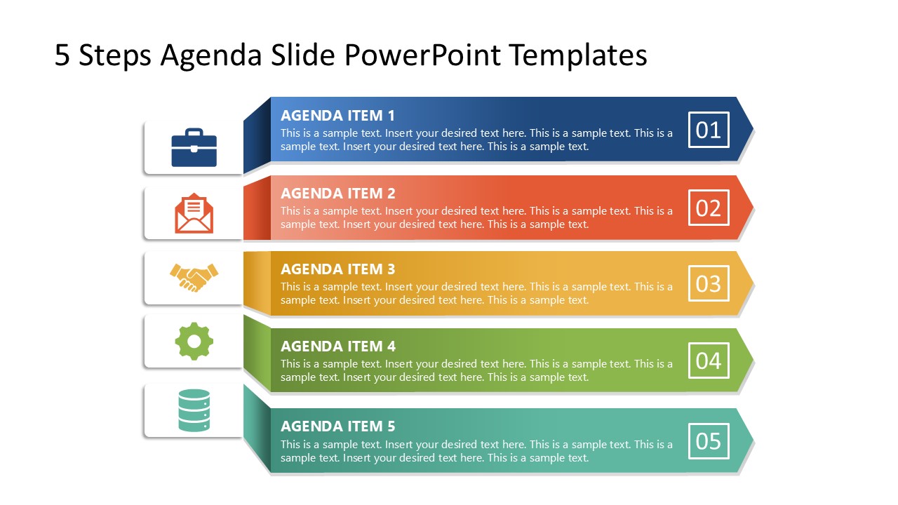 Free Agenda Slides PowerPoint Template & Google Slides