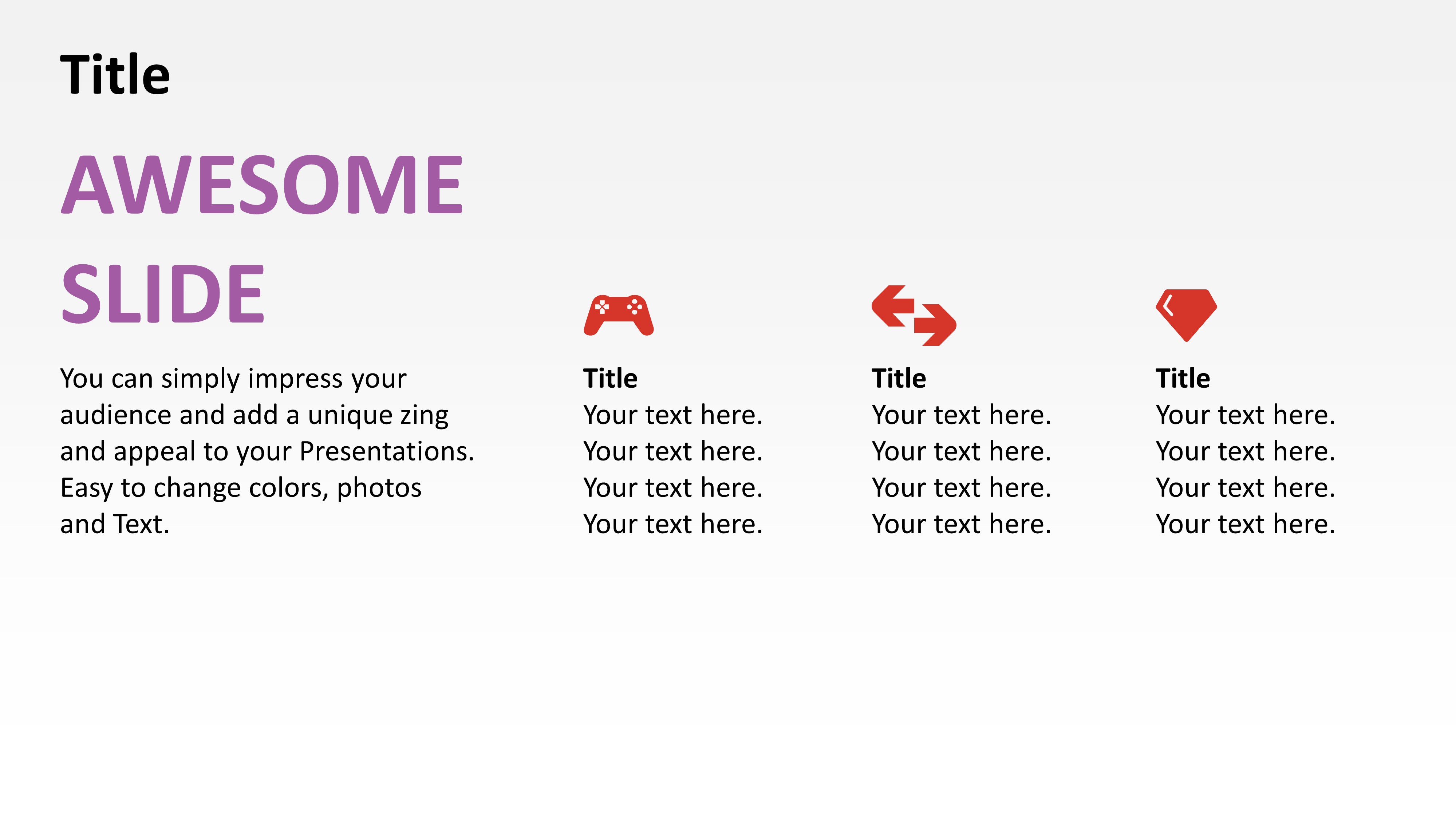 Animated General Purpose PowerPoint Template - SlideModel