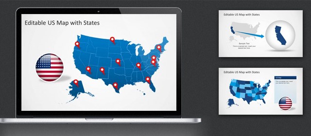 Map Templates Archives Slidemodel