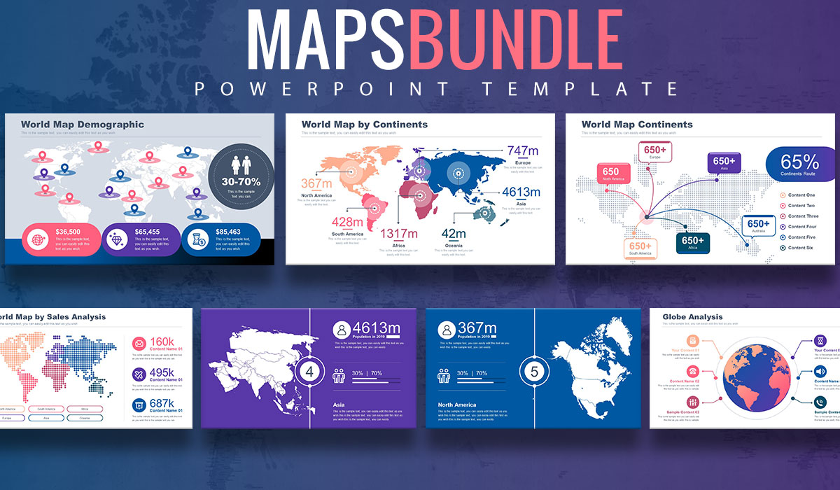 maps-bundle-powerpoint-cover-image - SlideModel