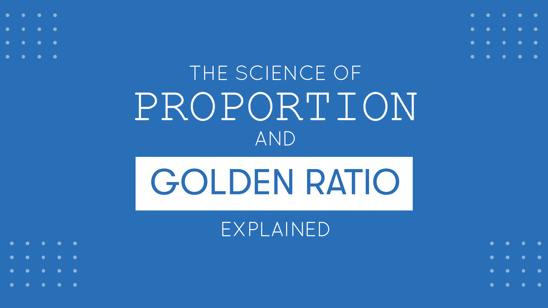 Golden Ratio: What is and How it can be used in Design - SlideModel